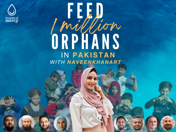 Feed Orphans and Widows in Pakistan with NaveenKhanArt (Zakat Eligible) | LaunchGood